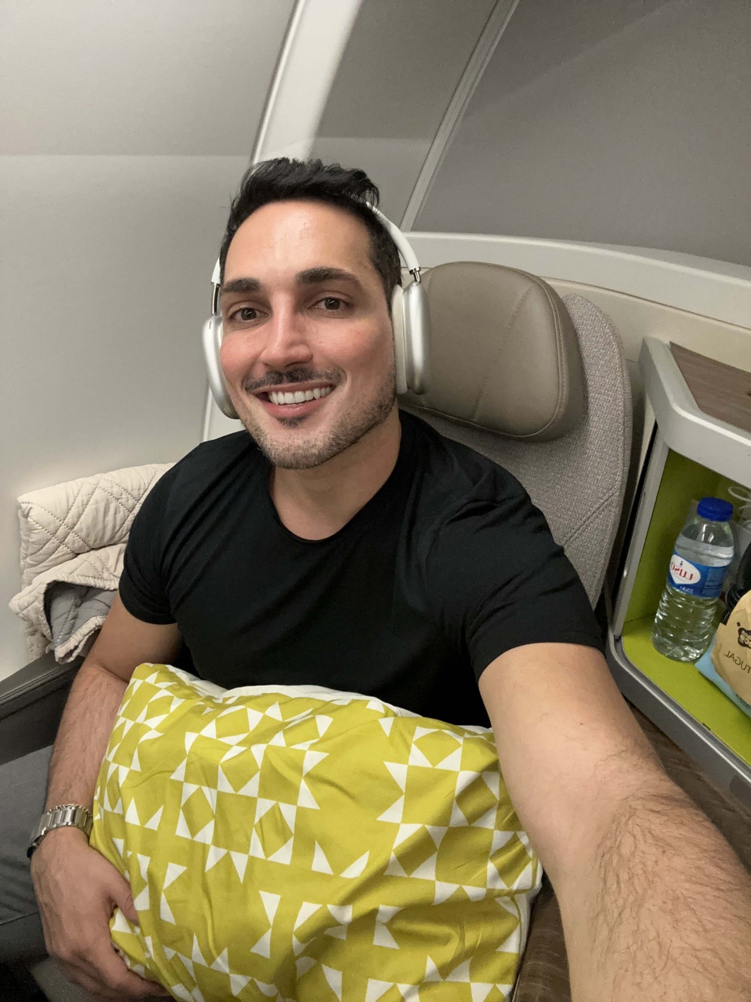 Como é voar na classe executiva da TAP | EPM